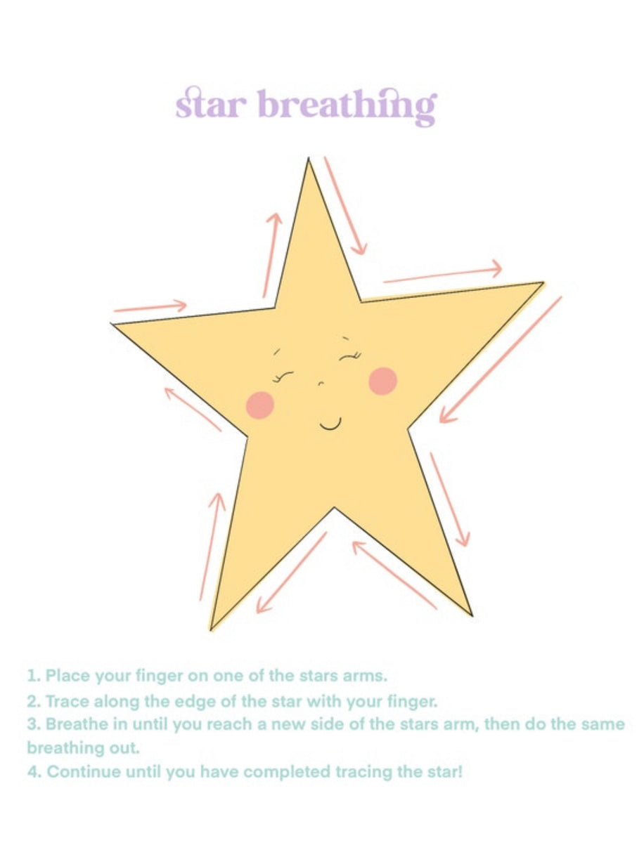 Star Breathing Printable – Live Sweet Shop