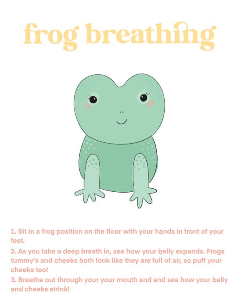 Frog Breathing Printable – Live Sweet Shop